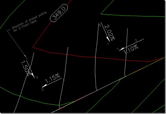 Civil 3D Reminders: Slope Arrow – Custom Arrow